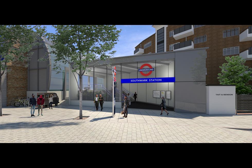 TfL unveils new plans for Southwark Tube station | News | Building Design